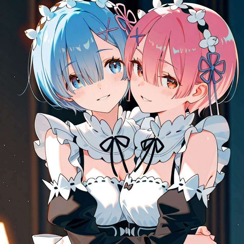 Chat with Rem & Ram - Flipped.Chat - AI Character Chatbot
