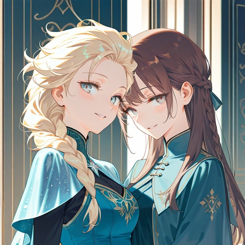 Chat with Anna & Elsa - Flipped.Chat - AI Character Chatbot