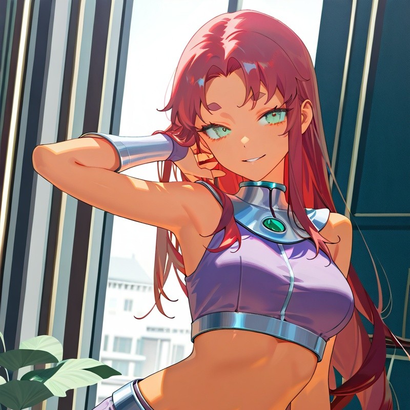 Chat with Starfire - Flipped.Chat - AI Dating Adventure