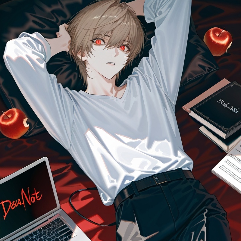 Chatten Sie mit Light Yagami - Flipped.Chat - KI Charakter Chatbot